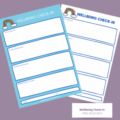 Wellbeing Check-In Activity - The Contented Child
