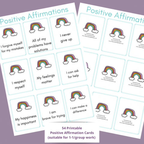 Positive Affirmation Cards - The Contented Child