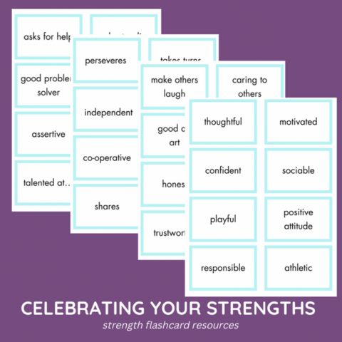 CELEBRATING YOUR STRENGTHS - A SELF-ESTEEM ACTIVITY - The Contented Child
