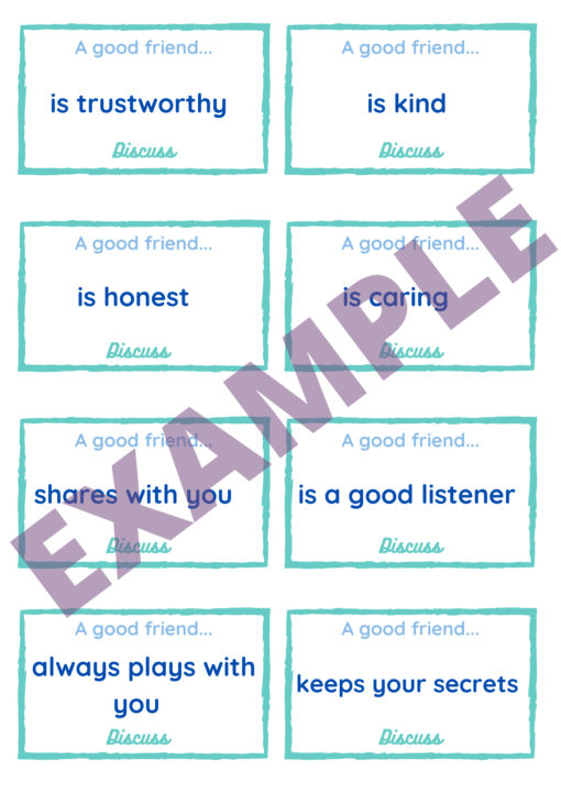 6 WEEK FRIENDSHIP SKILLS INTERVENTION AGES 5-12 - The Contented Child