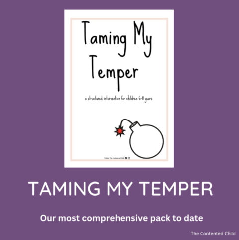 TAMING MY TEMPER, a 6 plus week intervention (age 6-11yrs) | The ...