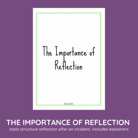 THE IMPORTANCE OF REFLECTION - The Contented Child