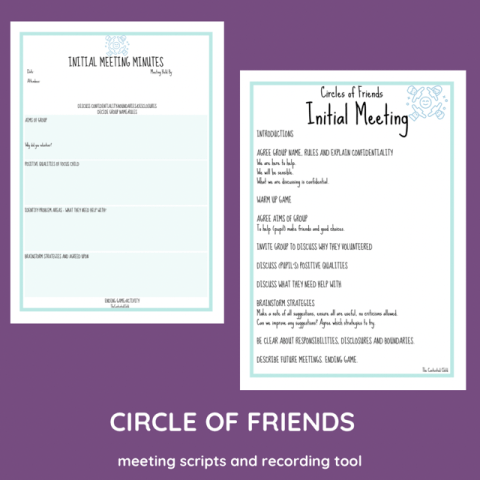 CIRCLE OF FRIENDS INTERVENTION PACK - The Contented Child
