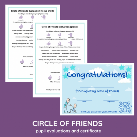 CIRCLE OF FRIENDS INTERVENTION PACK - The Contented Child