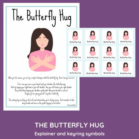 THE BUTTERFLY HUG - The Contented Child