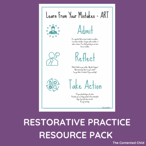 RESTORATIVE PRACTICES RESOURCE PACK - The Contented Child