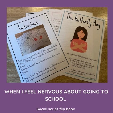 WHEN I FEEL NERVOUS ABOUT GOING TO SCHOOL - The Contented Child