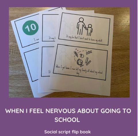 WHEN I FEEL NERVOUS ABOUT GOING TO SCHOOL | The Contented Child