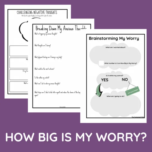 HOW BIG IS MY WORRY? - The Contented Child