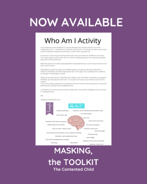 MASKING, a TOOLKIT for PARENTS & EDUCATORS | The Contented Child